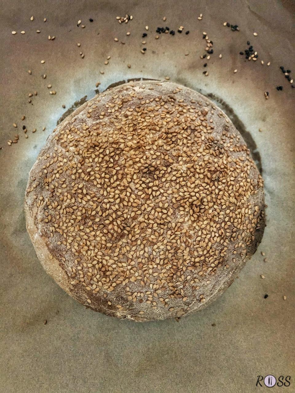Pane ai 5 cerali (quinoa, grano saraceno, farro, grano, miglio ...